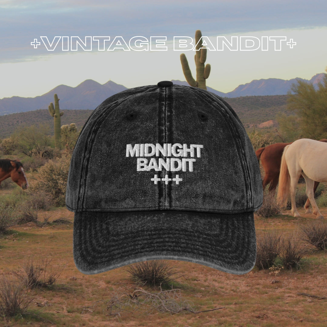 Vintage Bandit Cap – Midnightbandit